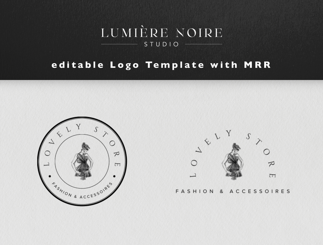 Personalized Logo – Lumière Noire Studio