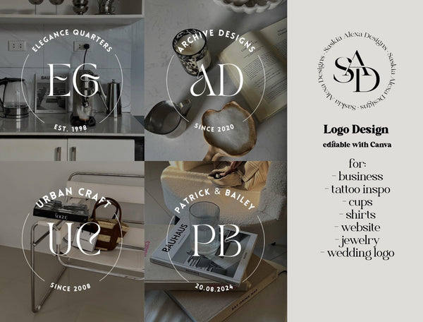 editable Logo Design - create as many logos as you want with Master Re ...