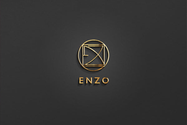 ENZO - Name Logo Design | Instant Download | Premade Logo | Minimalist ...