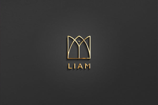 LIAM - Name Logo Design | Instant Download | Premade Logo | Minimalist ...